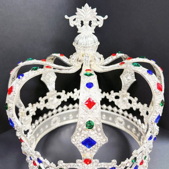 Handmade | Accessories | Holy Coronation Crown Brass Statement Crown ...